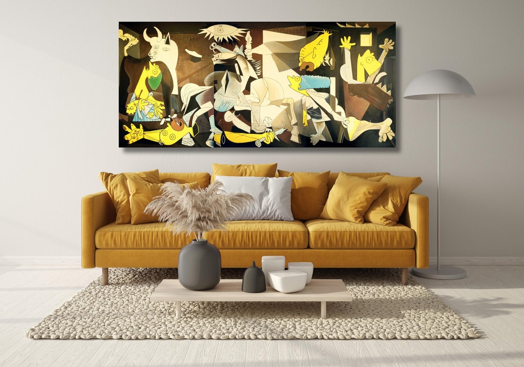 Pablo Picasso Guernica Canvas, Guernica Wall Art,guernica Black White ...