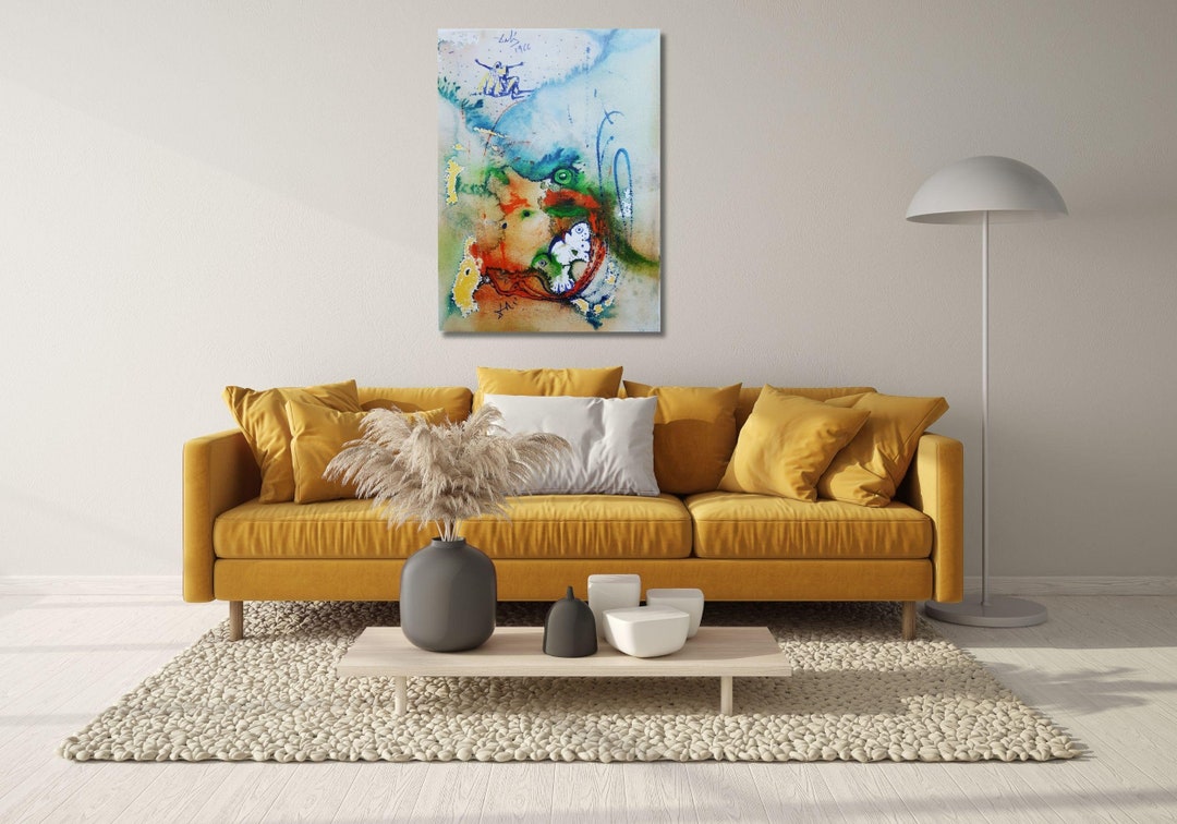 Whale Print by Salvador Dali Canvas Wall Art Salvador Dali Fish ...