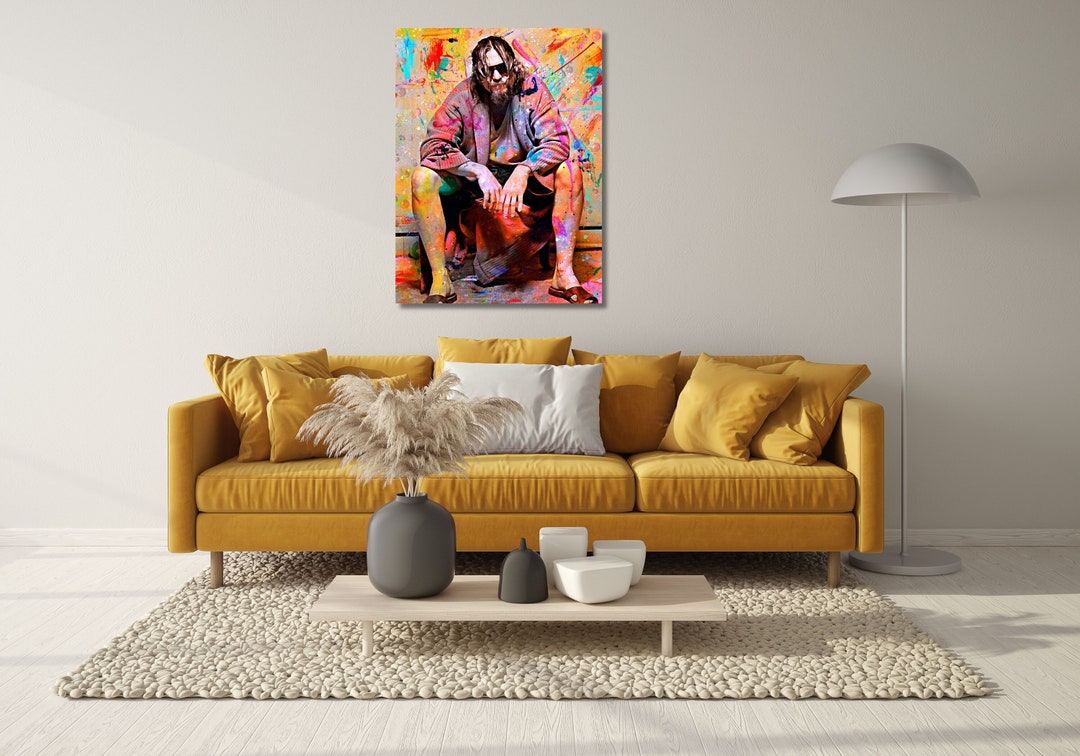 The Big Lebowski Movie Canvas, Where's is My Money Scene , Funny ...