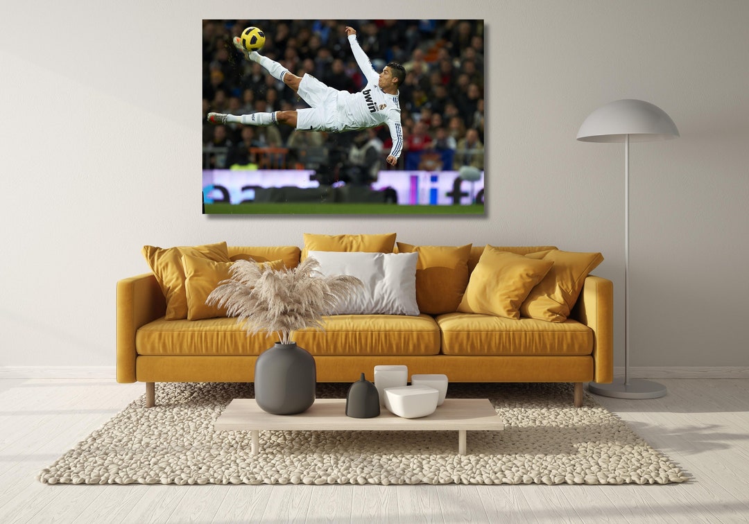 Cristiano Ronaldo VOLLEY Poster,ronaldo Print,cristiano Ronaldo Art ...