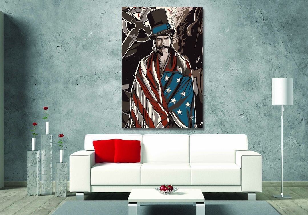 Bill the Butcher Gangs of New York Wall Art Canvas, Bill the Butcher ...