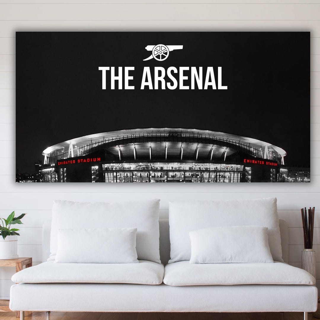 Arsenal Canvas Ready to Hang Wall Art Poster Art Print Painting Premier ...