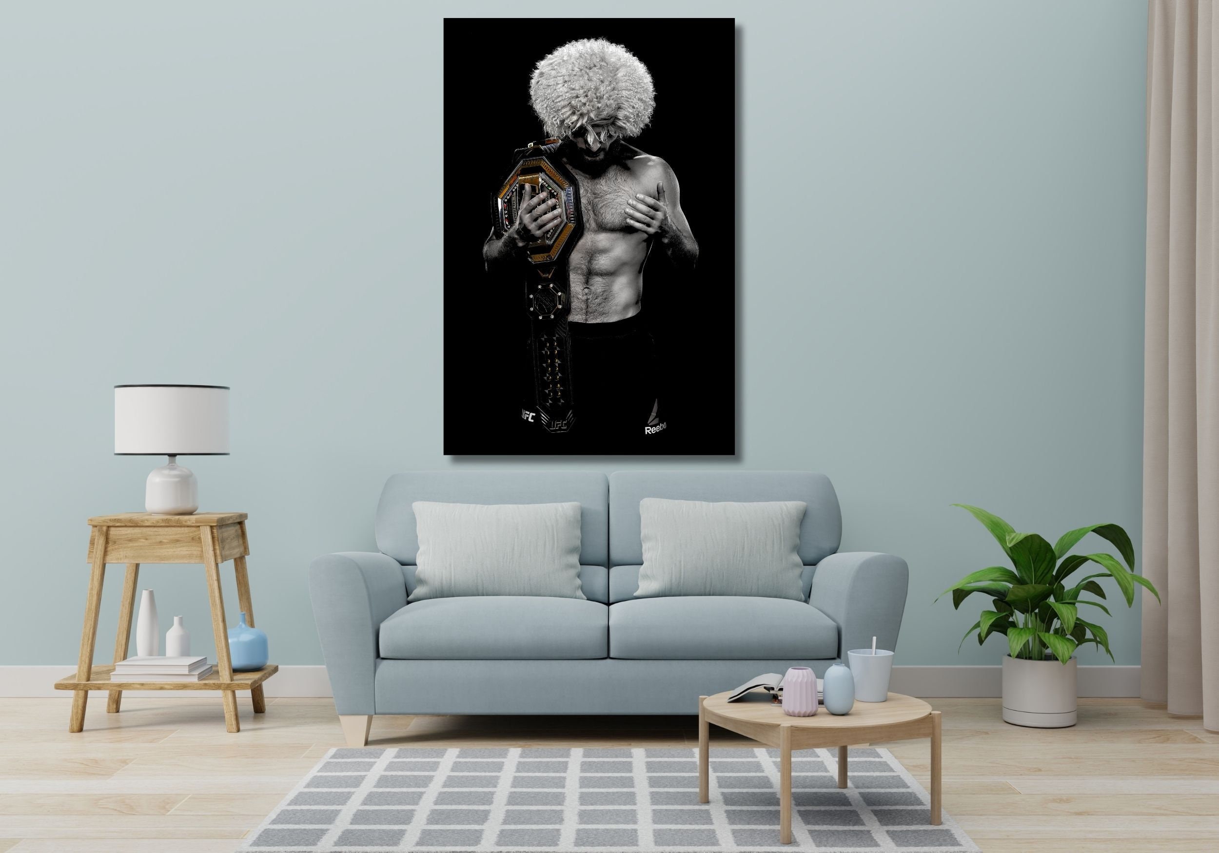 Khabib Nurmagomedov Wall Art Khabib Nurmagomedov Poster Print UFC Wall ...