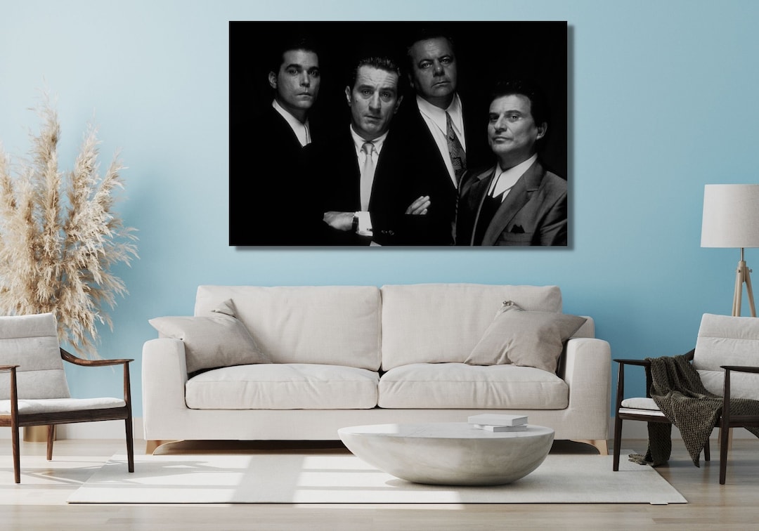 Famous Gangsters Print Canvas, Gangsters Canvas, Gangster Ready to Hang ...