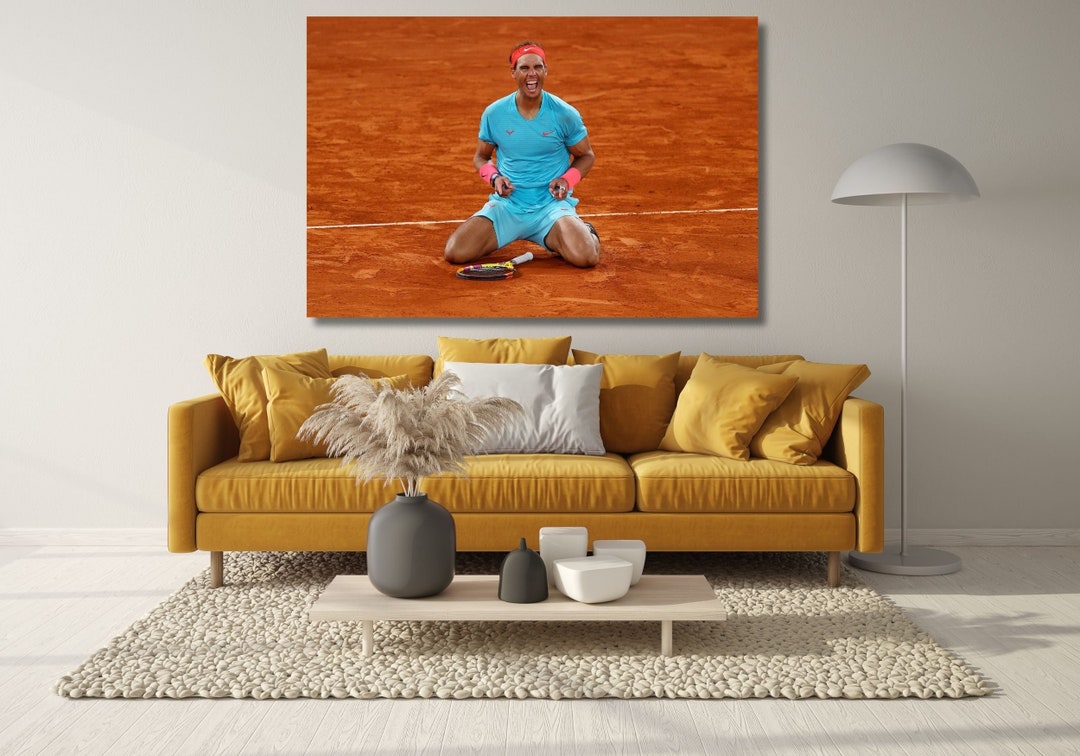 Rafael Nadal Canvas,rafael Nadal Poster,nadal Print,nadal Wall Art ...
