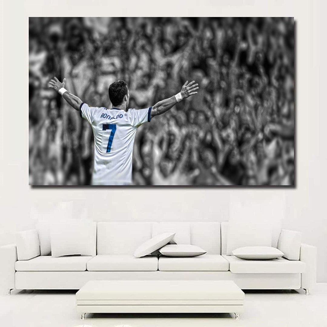 Cristiano Ronaldo Poster, Cristiano Ronaldo, Cristiano Ronaldo Canvas ...