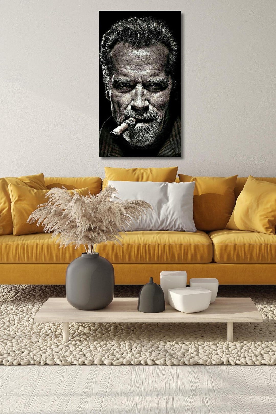 Arnold Schwarzenegger Poster Canvas, Arnold Schwarzenegger Wall Art ...