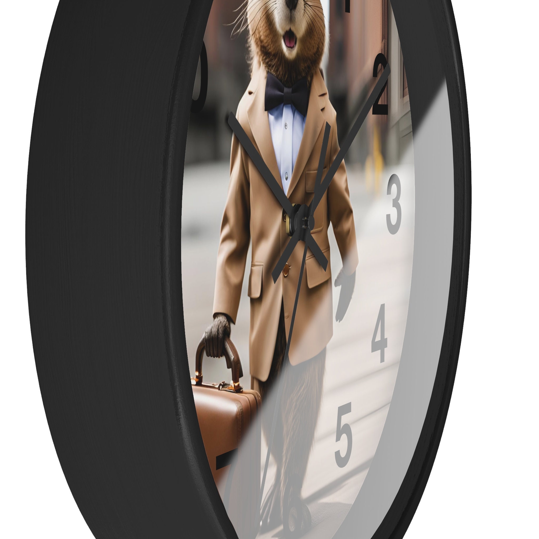 Busy Beaver Wall Clock - Etsy