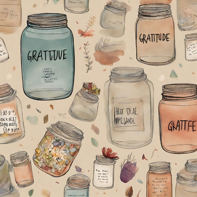Gratitude Jar - Etsy