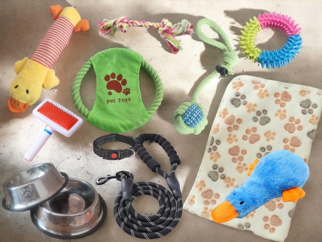 Dog/puppy Pack, Puppy Bundle, Dog Bundle, Dog Toy Set, Dog Gift, Puppy ...