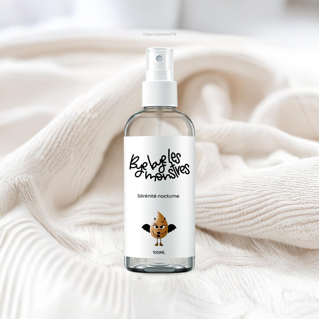 Anti-monster Spray Labels, Printable Children's Labels, DIY Nighttime ...