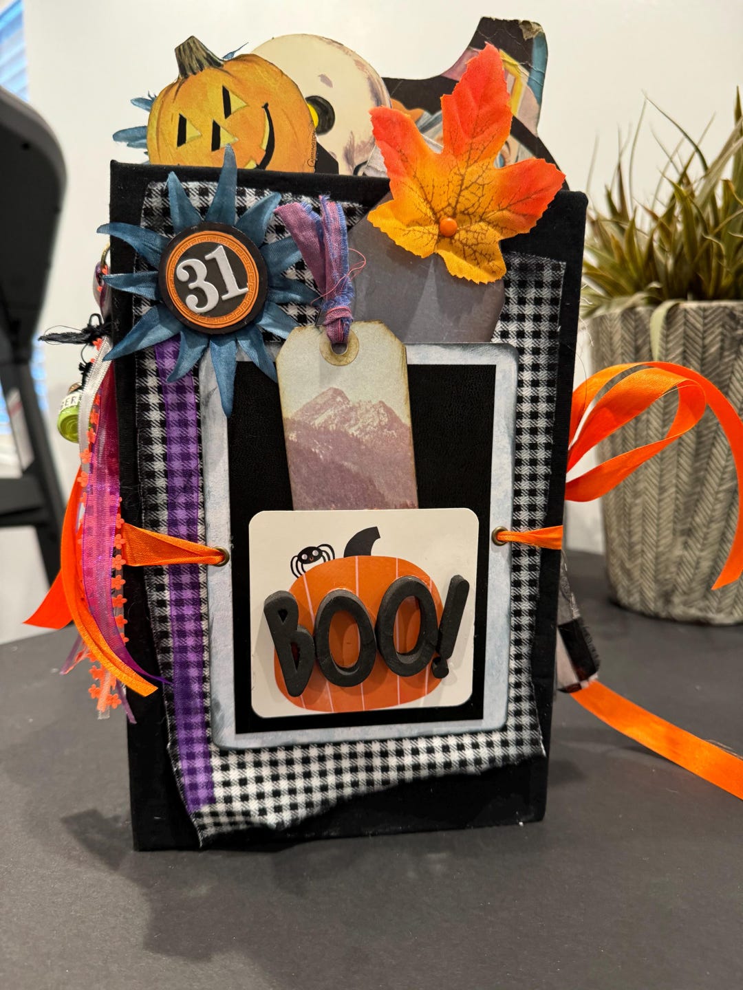 Halloween BOO Junk Journal, a Hardbound Junk Journal With Interactive ...