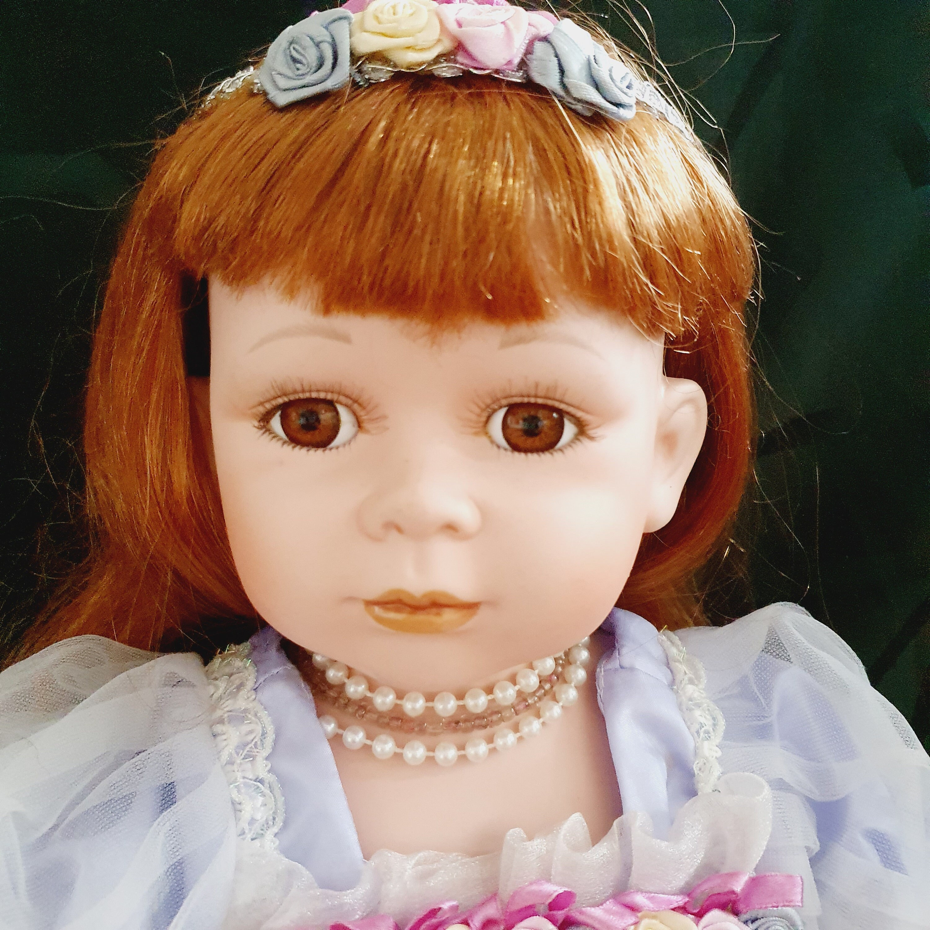 The Leonardo Collection Large Porcelain Doll 20 51cm, Vintage Limited ...