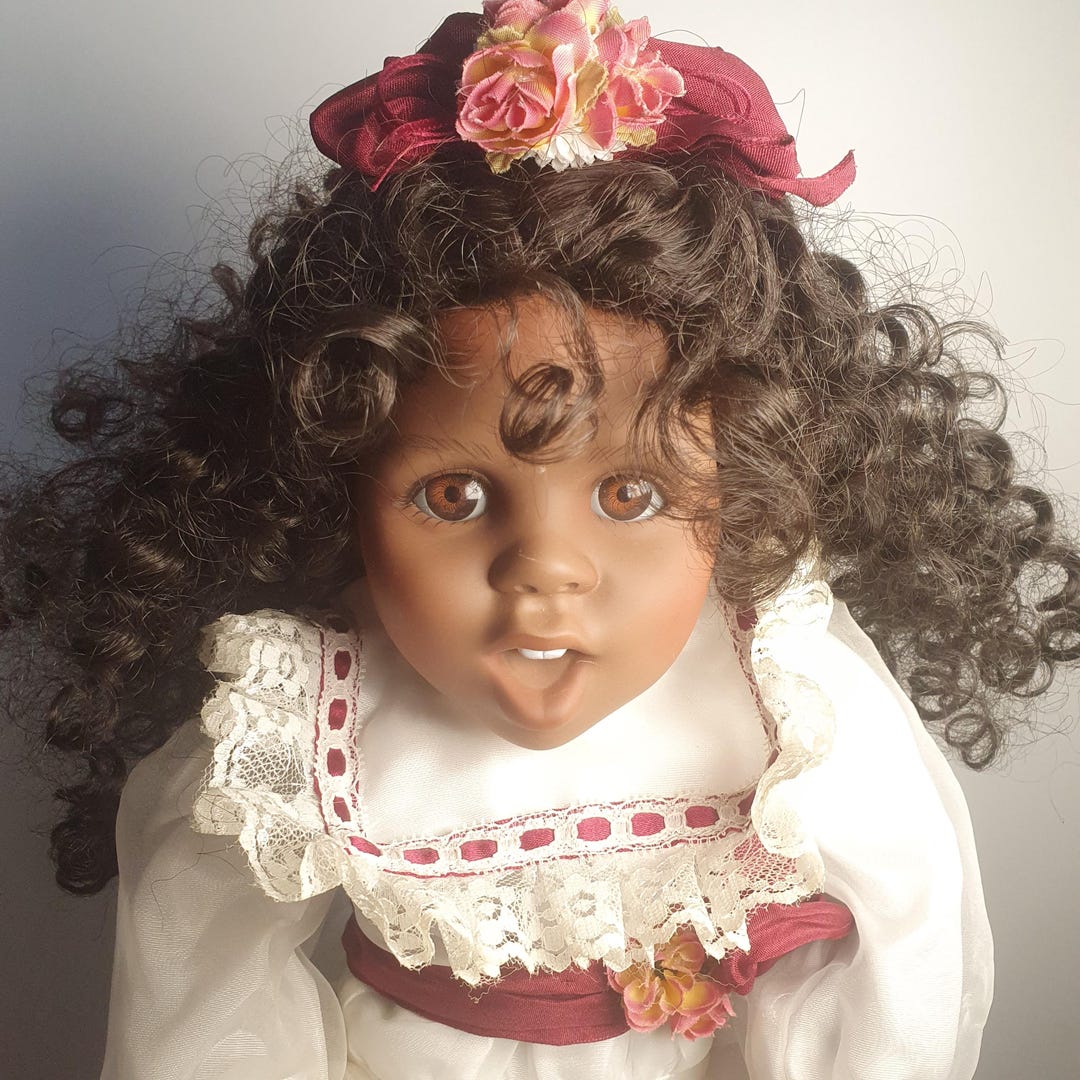 Vintage Porcelain Doll "angelique" by Georgetown Collection • Hearts in ...