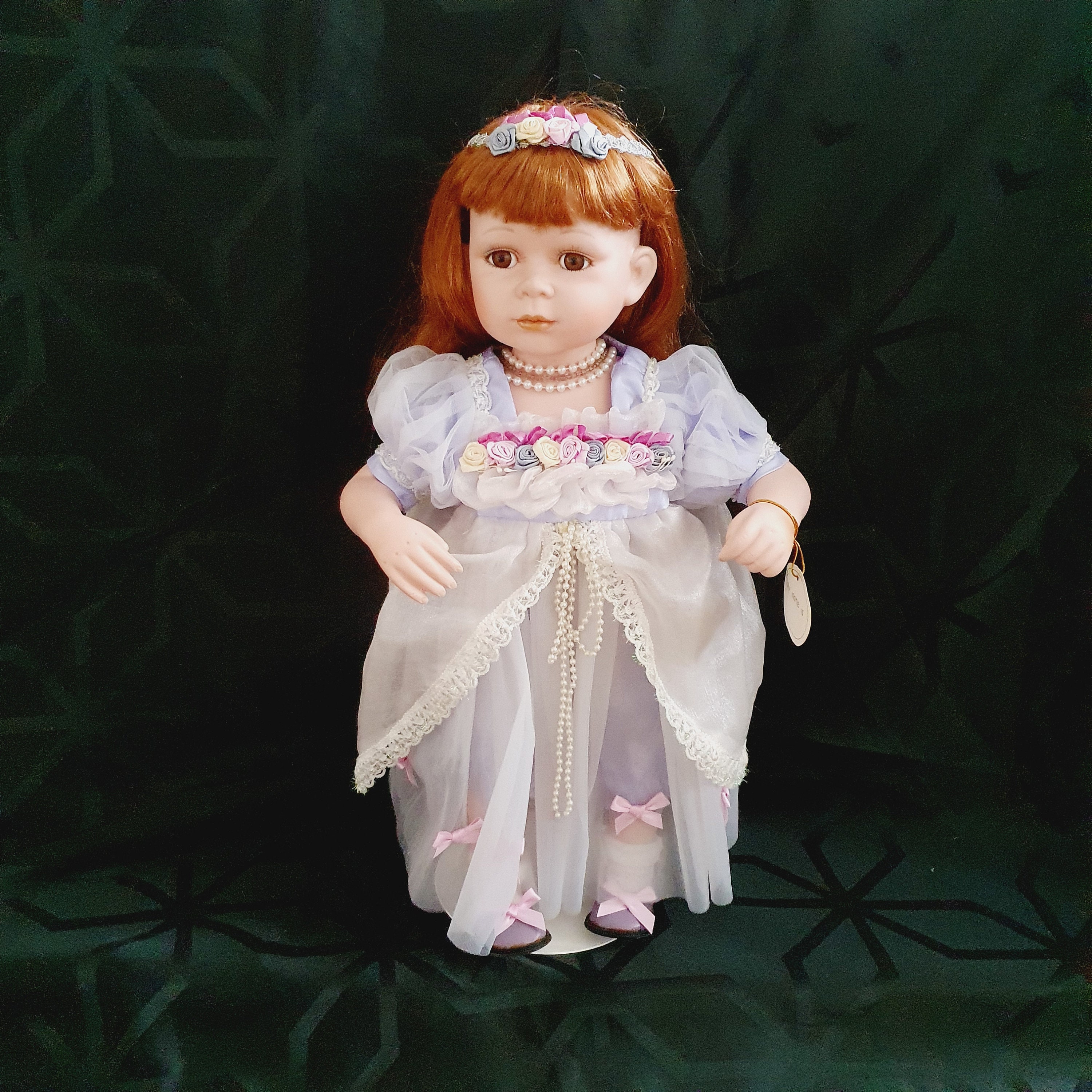 The Leonardo Collection Large Porcelain Doll 20 51cm, Vintage Limited ...