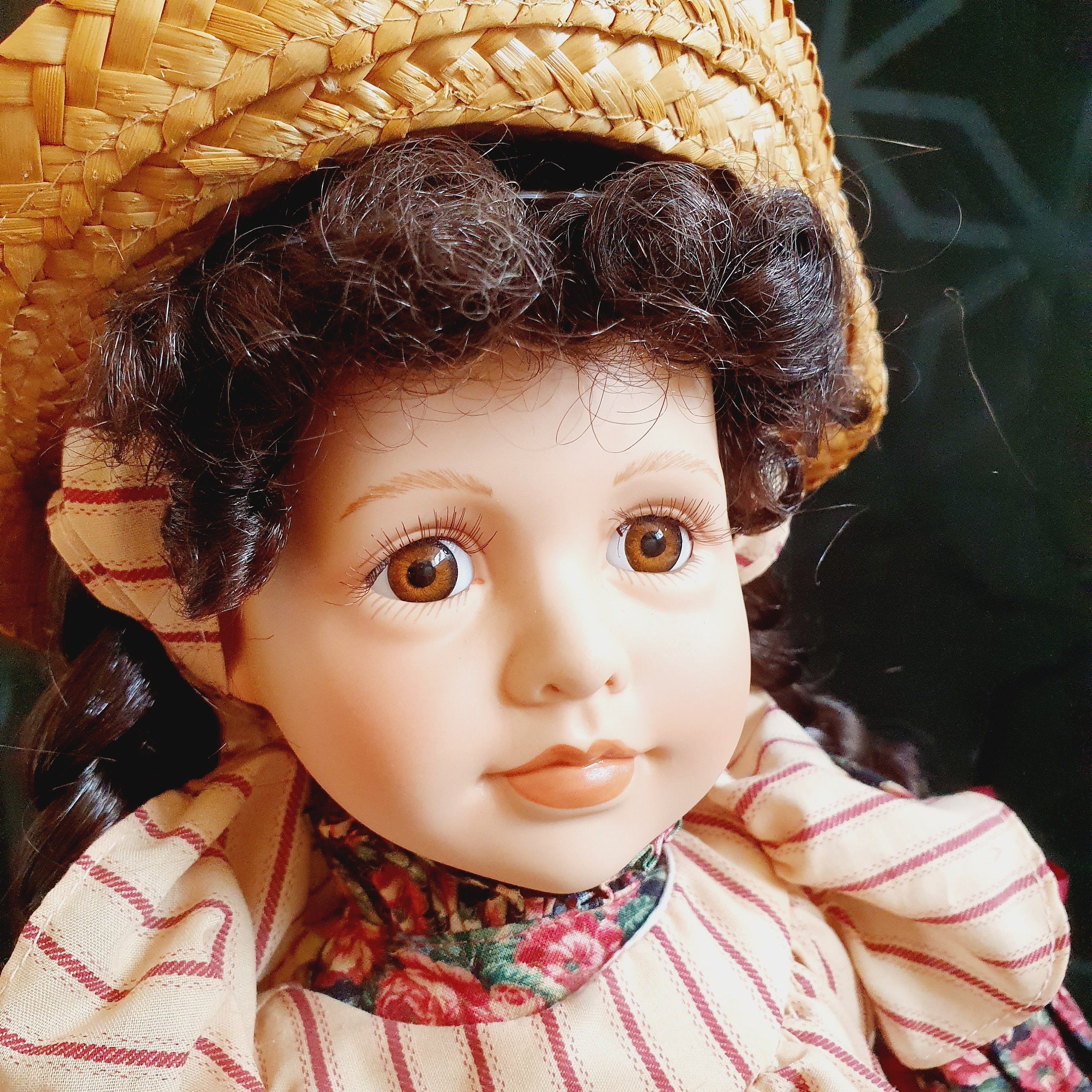 Large Porcelain Doll 20 51cm Vintage Limited Edition - Etsy