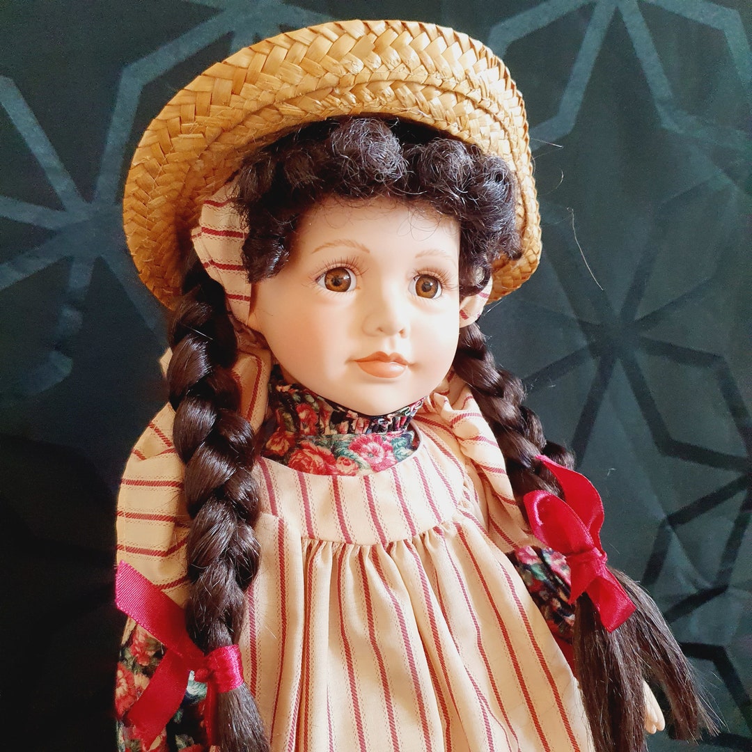 Large Porcelain Doll 20 51cm Vintage Limited Edition - Etsy