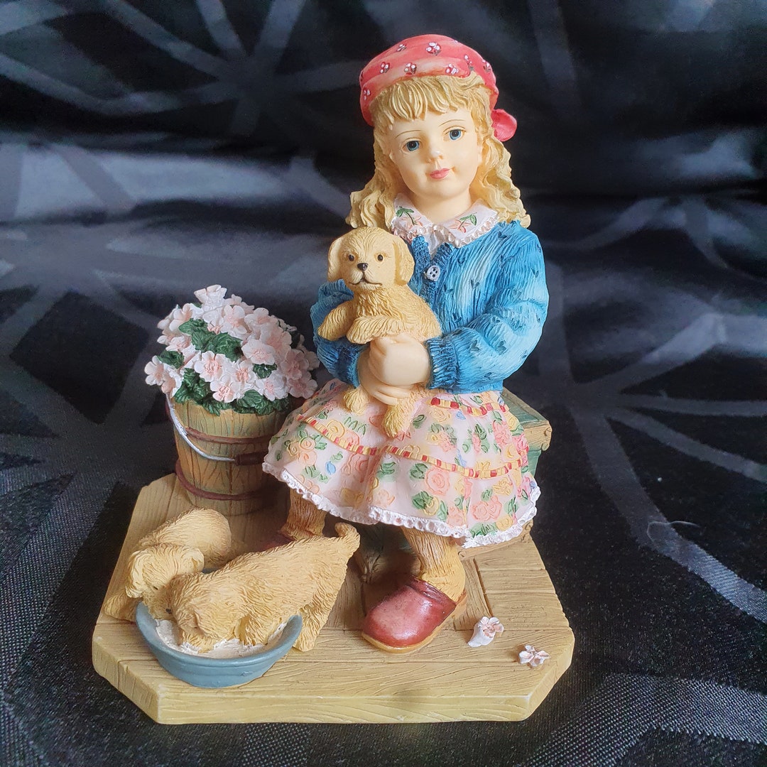 Vintage Figurine "little Rascals" by Christine Haworth, by the Leonardo ...