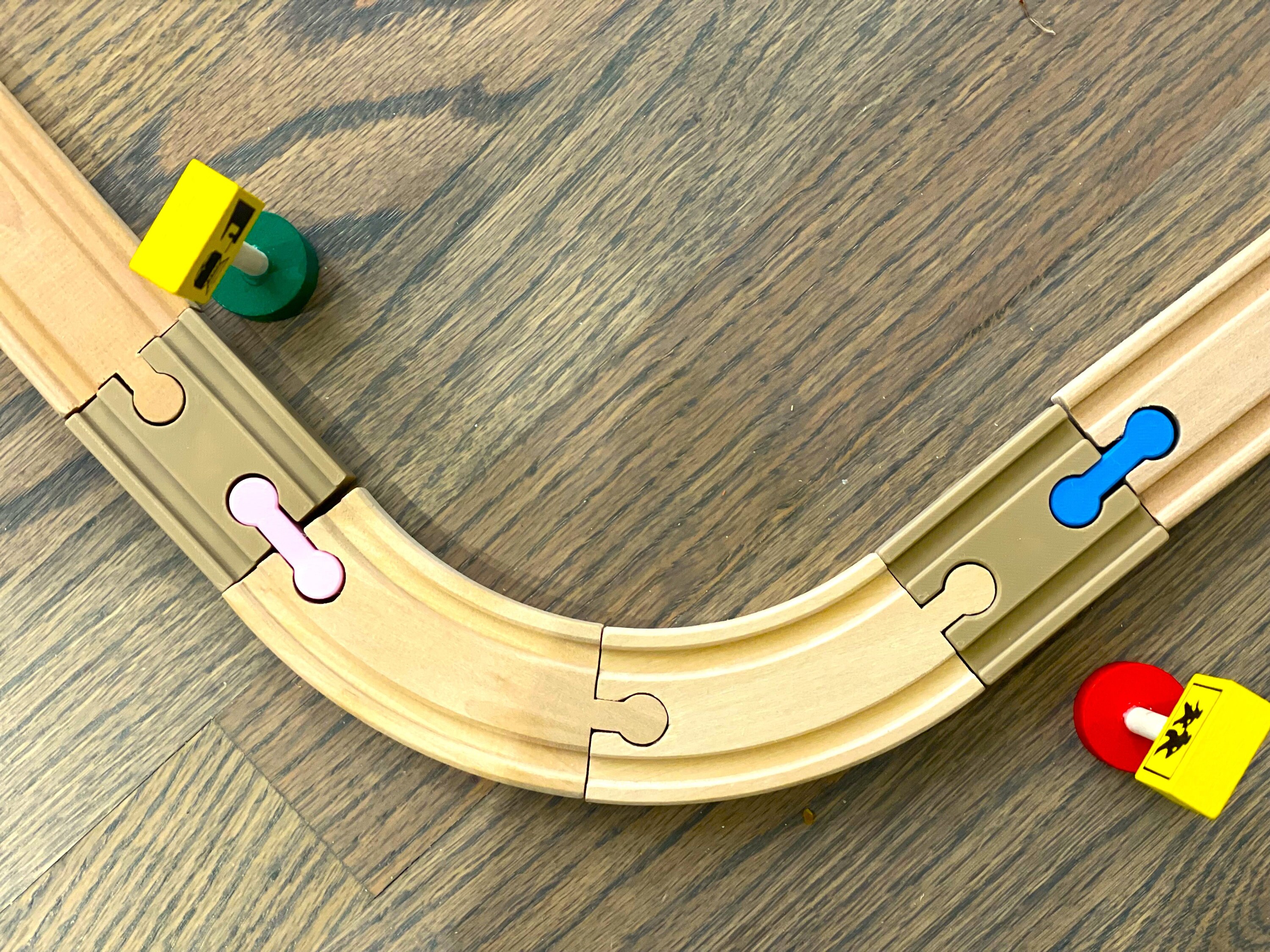 Wooden Train Connectors for Fast and Easy Female-to-female Connections ...