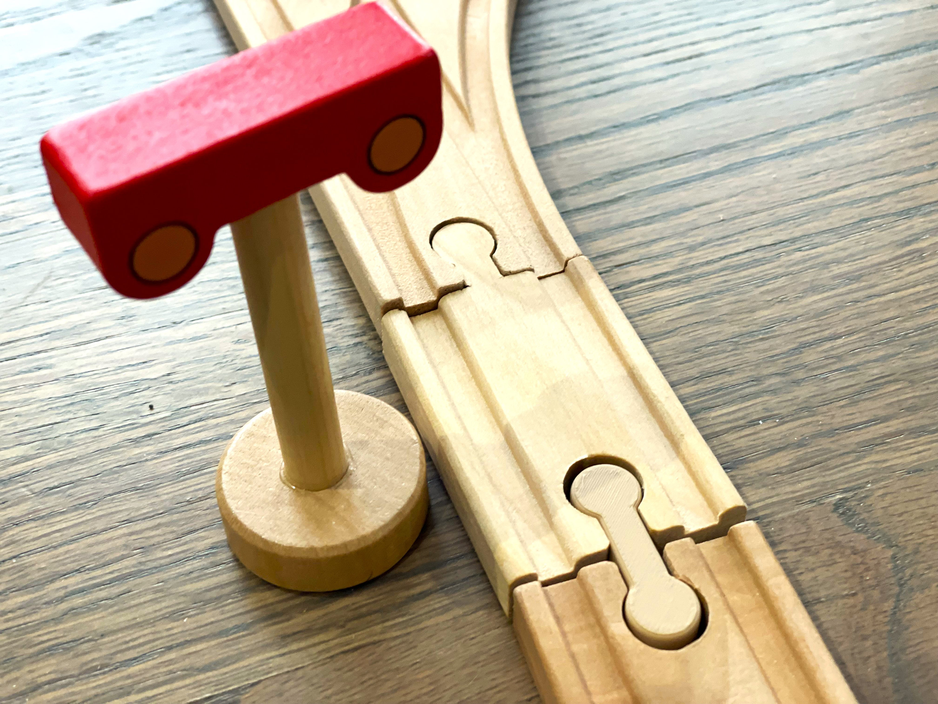 Wooden Train Connectors for Fast and Easy Female-to-female Connections ...