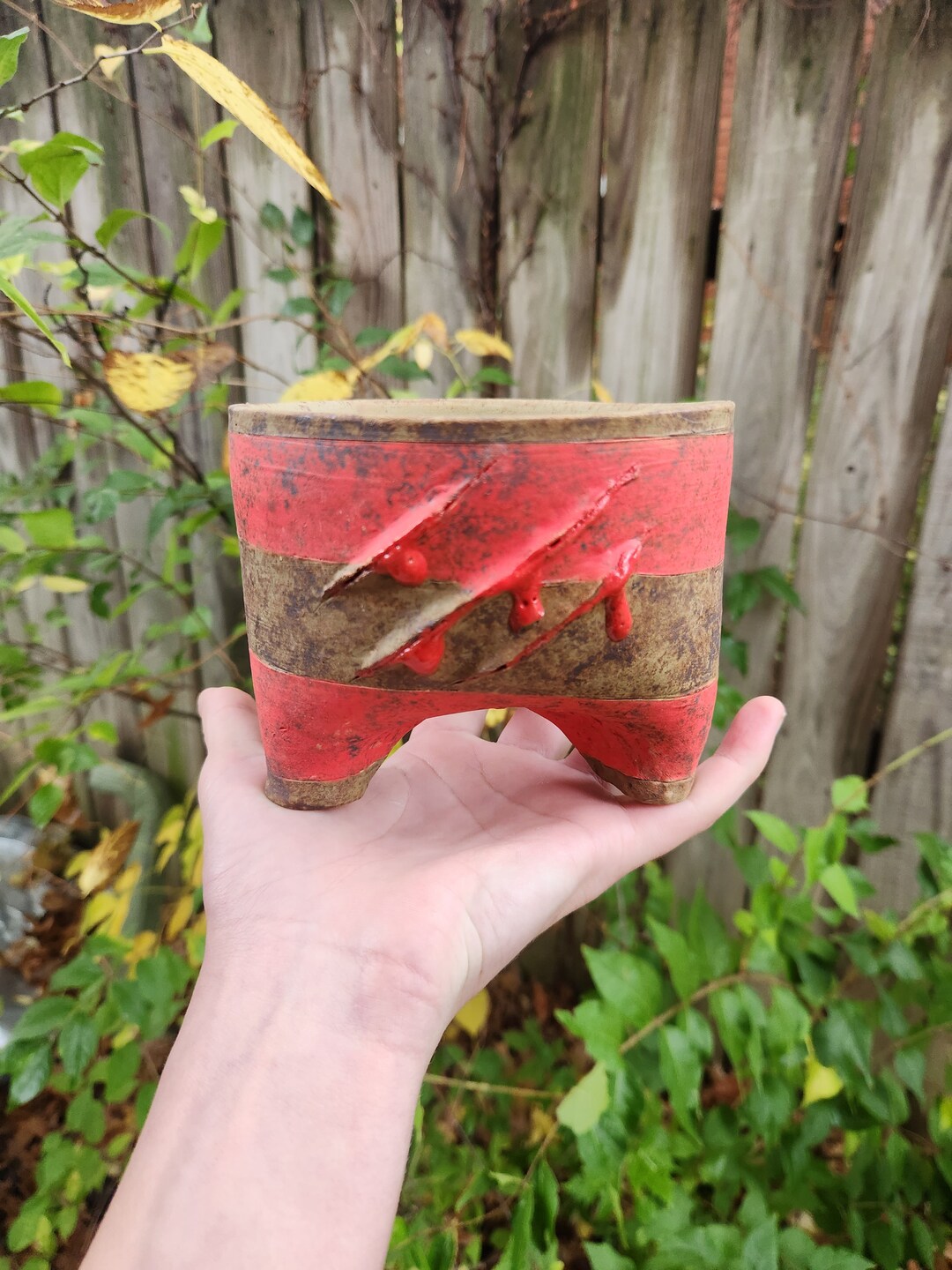 Themed Planter Freddy Krueger Ceramic Pot - Etsy