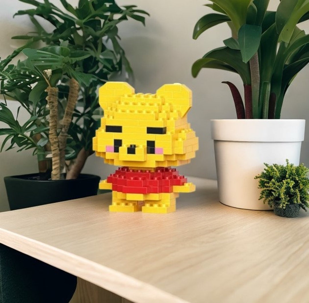 Building Blocks Winnie the Pooh and Friends Fun Stitch Room - Etsy