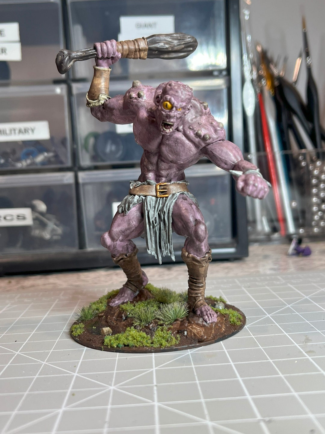 Custom Painted Fomorian Miniature - Etsy