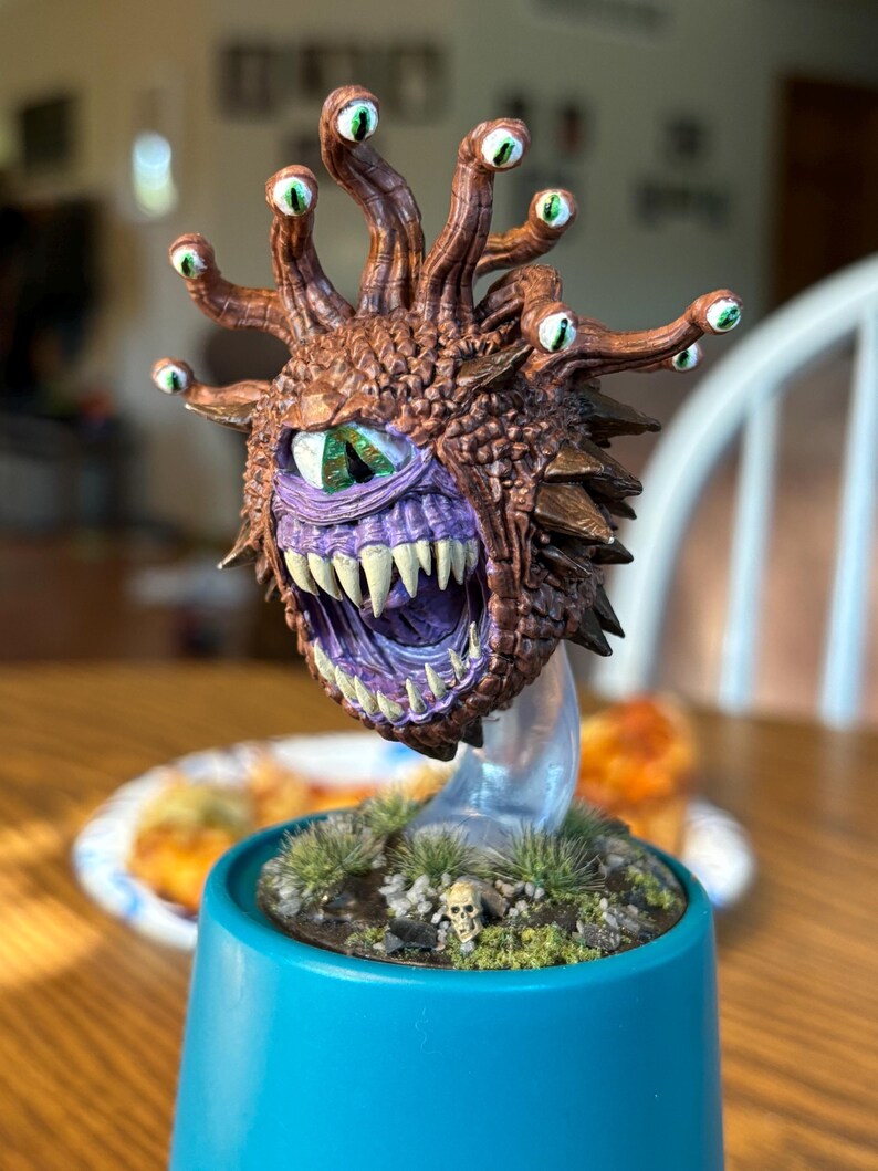 Custom Painted Beholder Miniature - Etsy