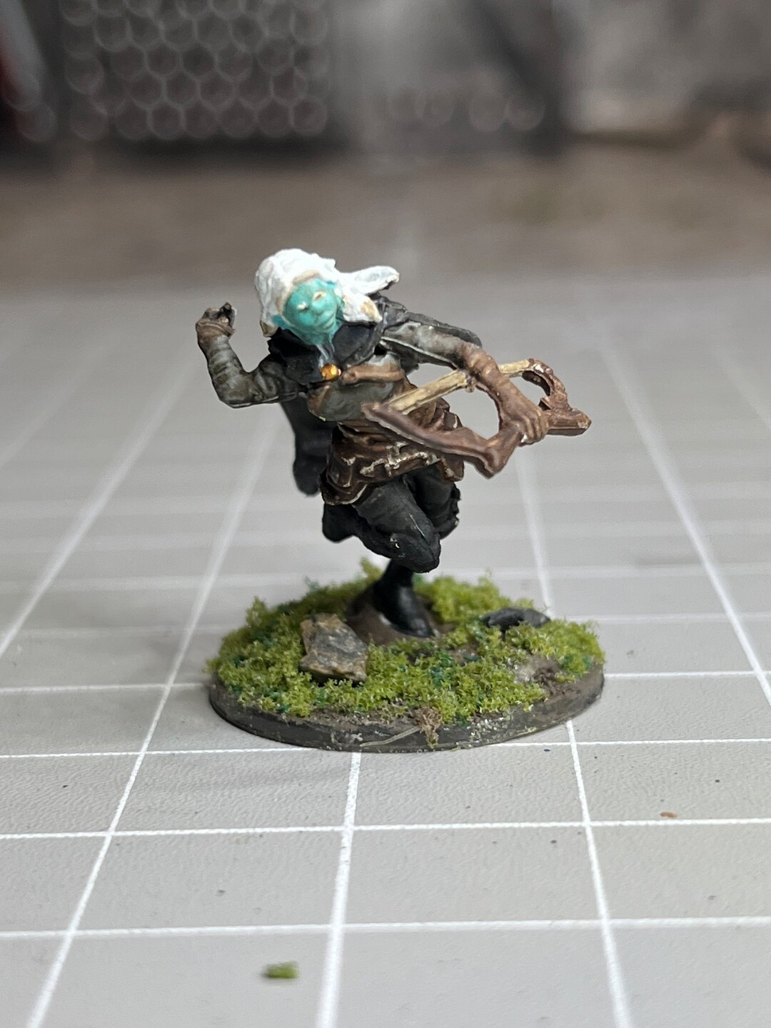 Hand Painted Female Air/water Genasi Rogue/ranger - Etsy