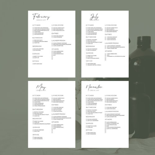 Printable Cleaning Guide - Etsy