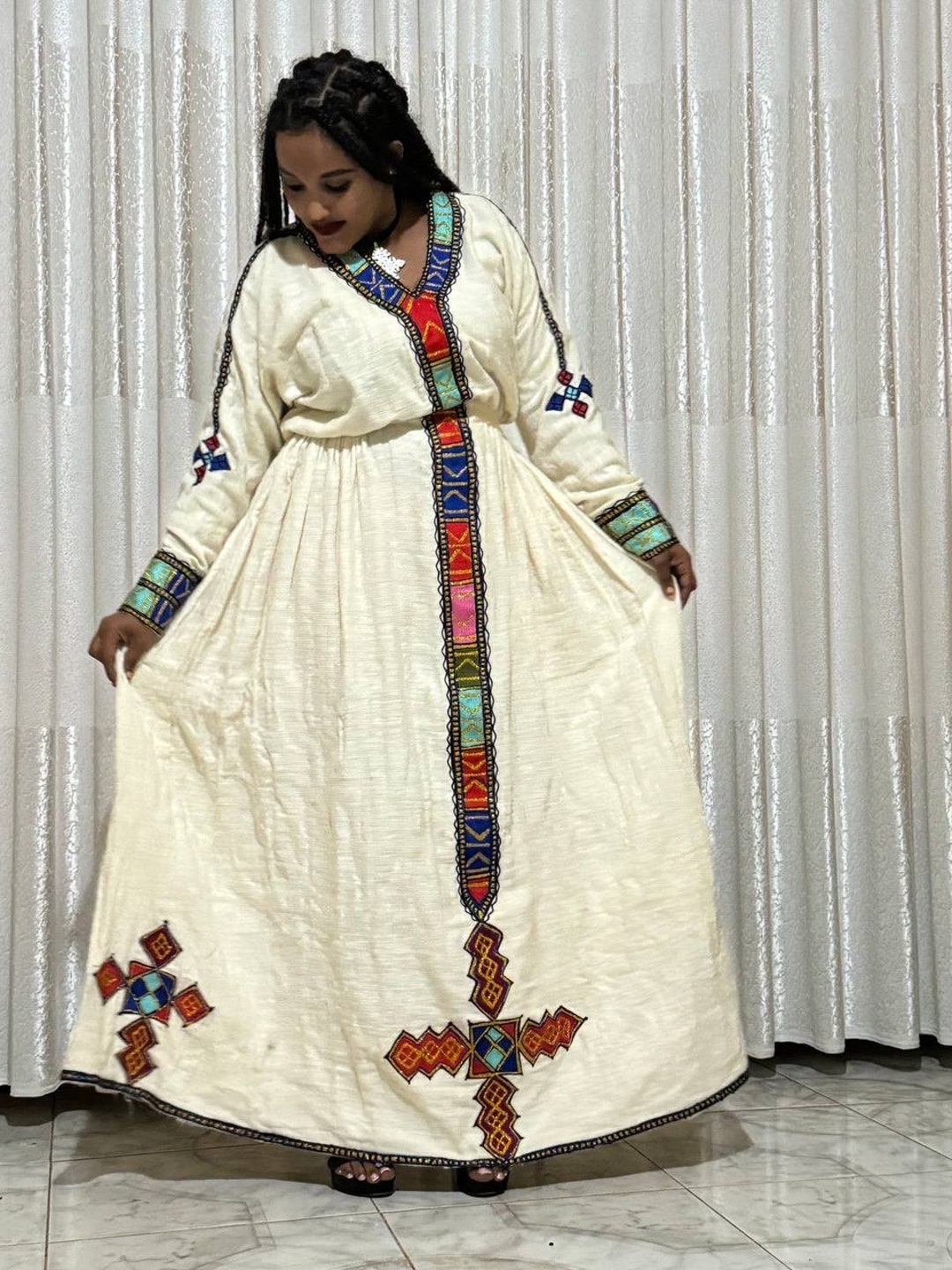 Ethiopian Culture Dress Fetle - Etsy