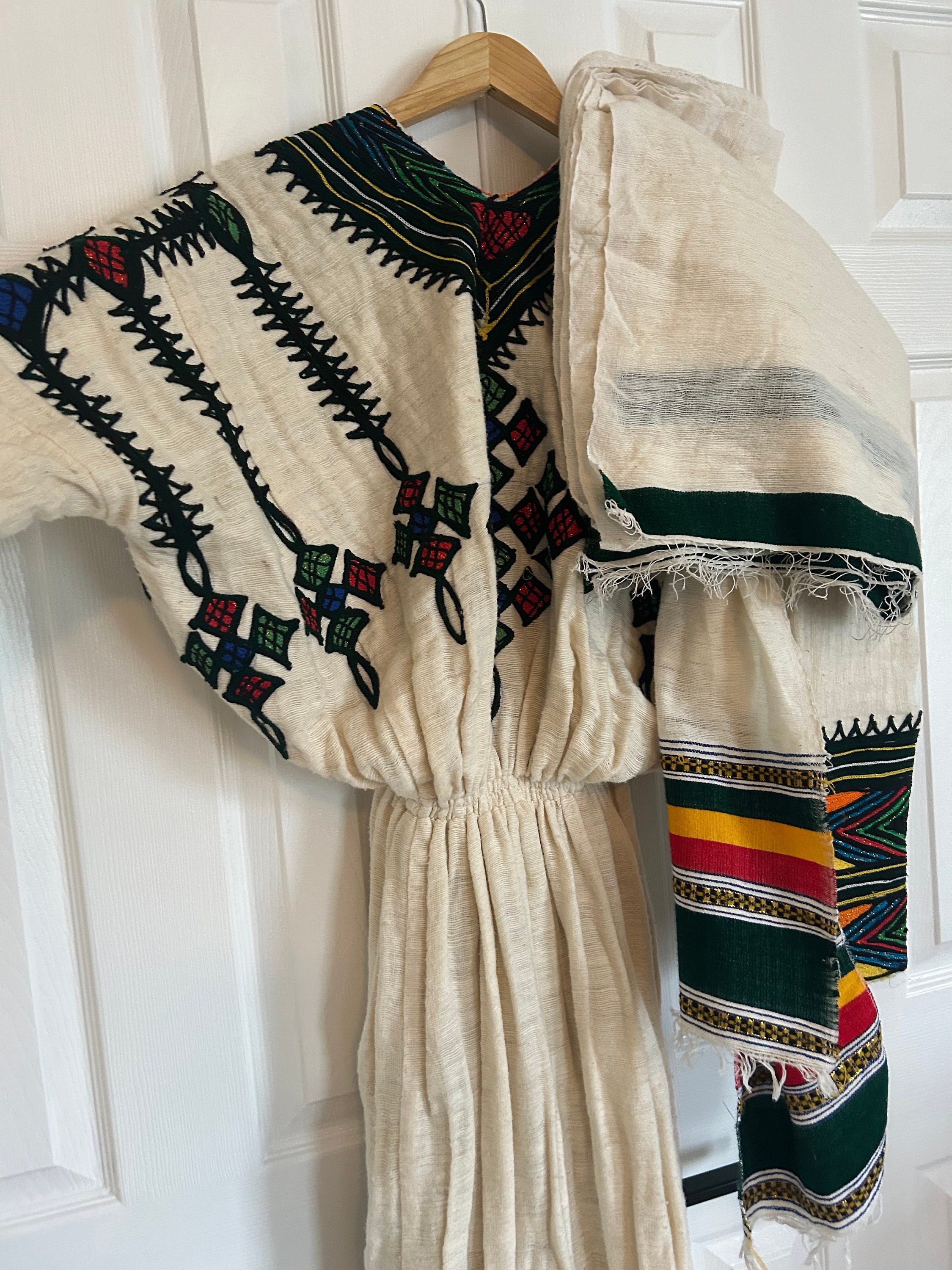 Fettle Gonder Ethiopia Culture Dress - Etsy
