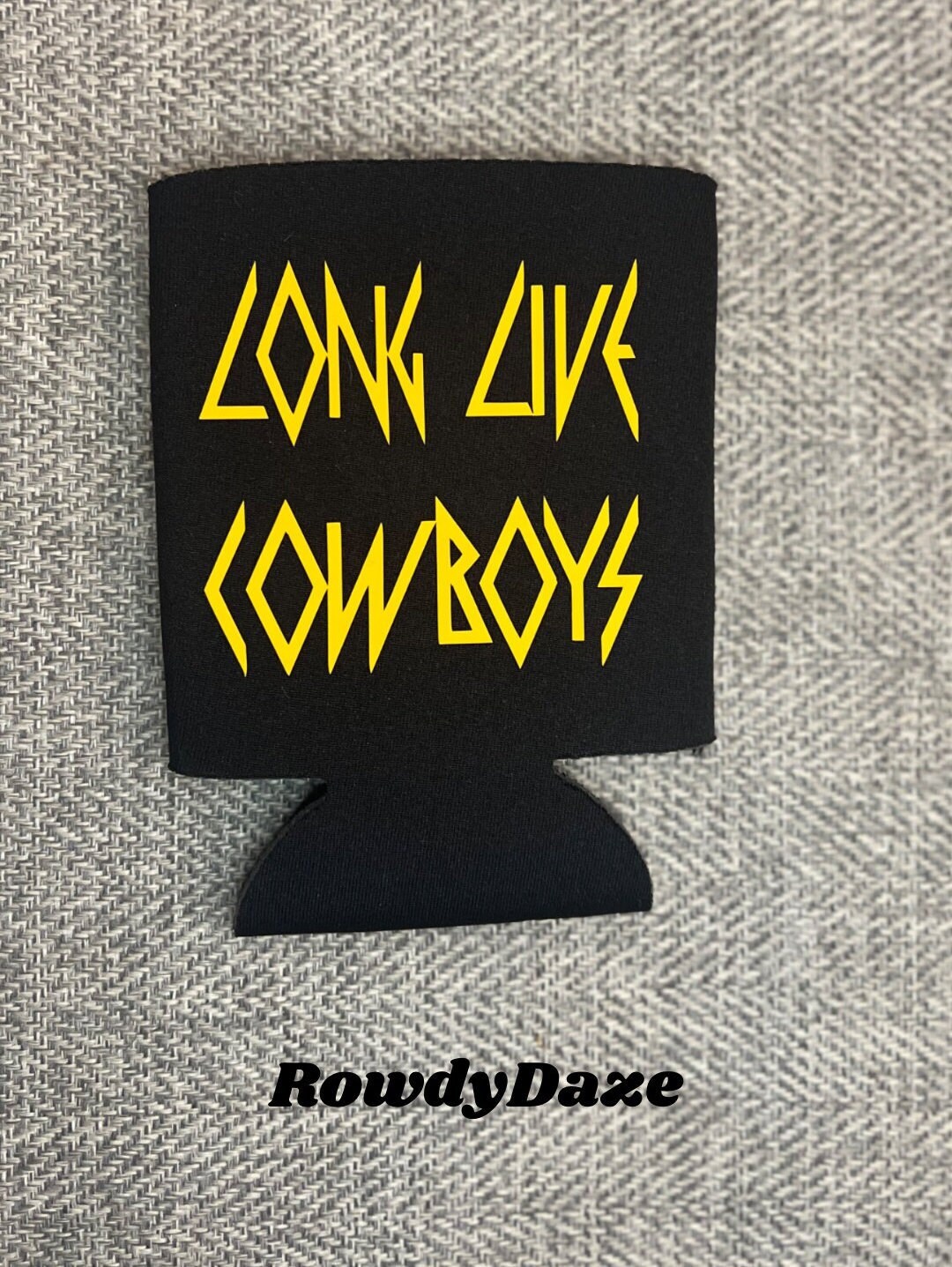 Long Live Cowboyz Cooler-western Can Cooler-custom Can Cooler-gift-no ...