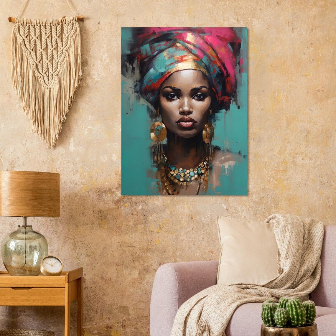 Affiche Premium Matte Paper Poster African Spirit - Etsy