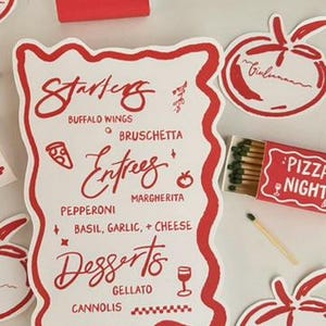Custom Pizza Box Decals Pizza Box Party Favors - Etsy