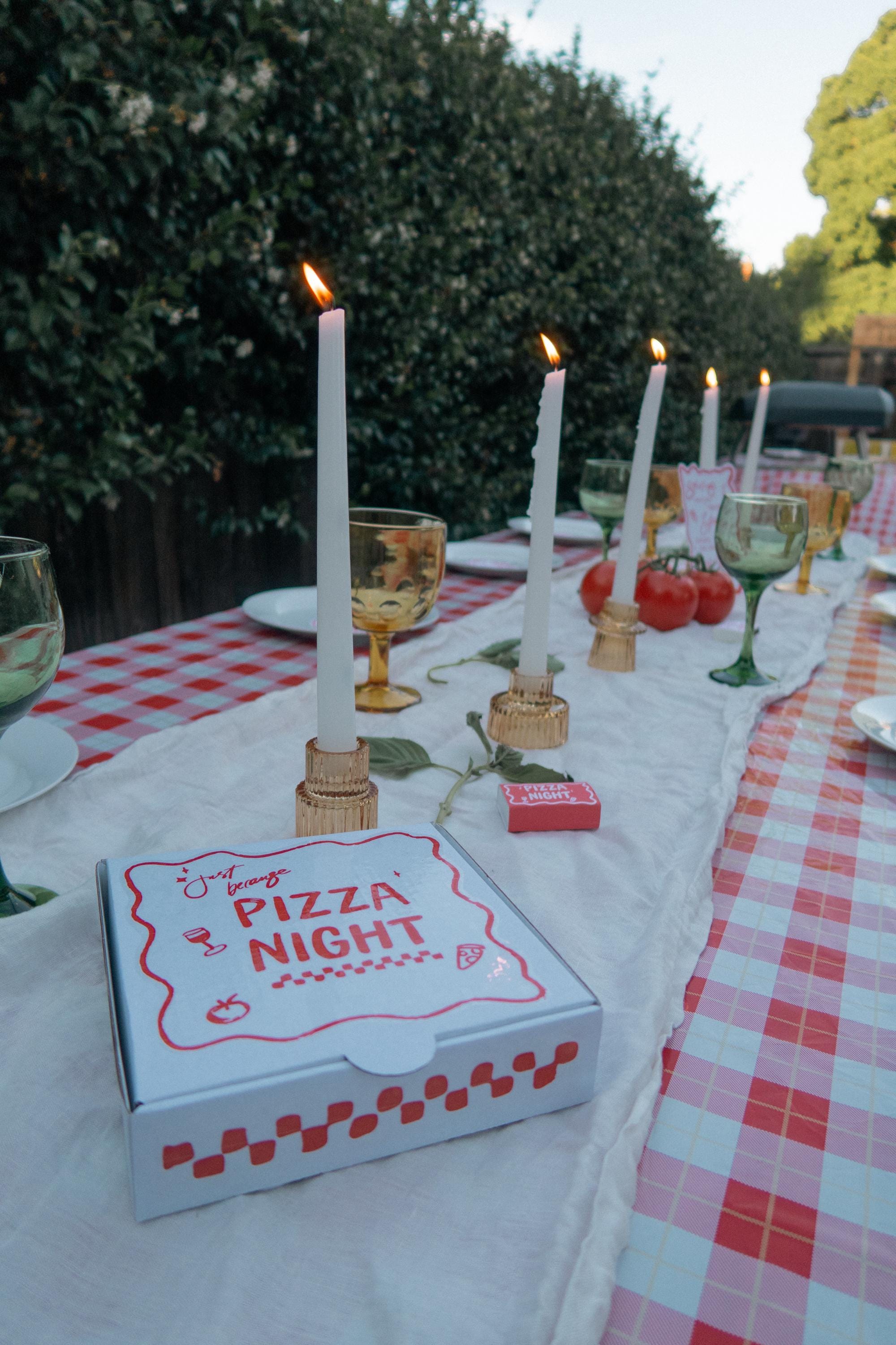 Pizza Party Invite Pizza Party Menu Aesthetic Pizza Party Invitation - Etsy