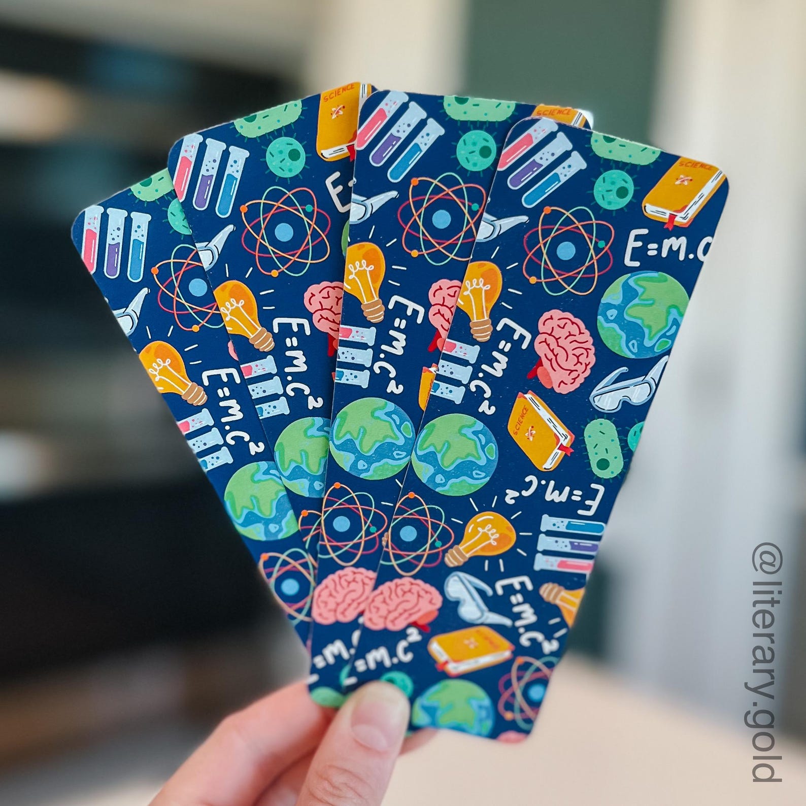 Back to School Bookmark - “science” With Geography, Psychology ...