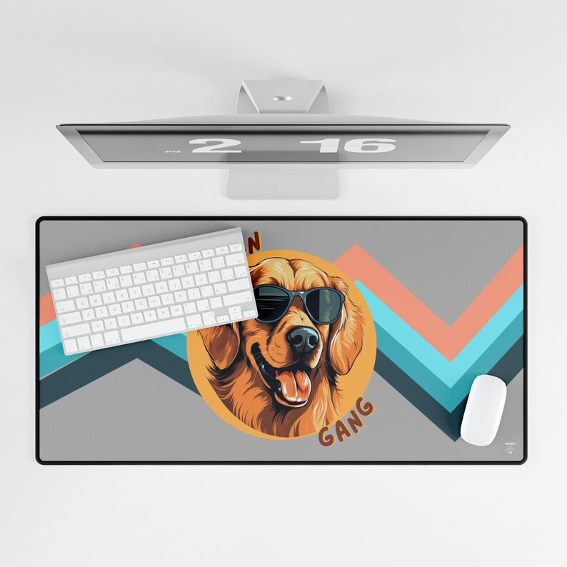 Golden Gang Desk Mat - Etsy