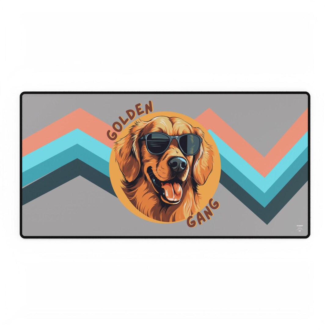 Golden Gang Desk Mat - Etsy