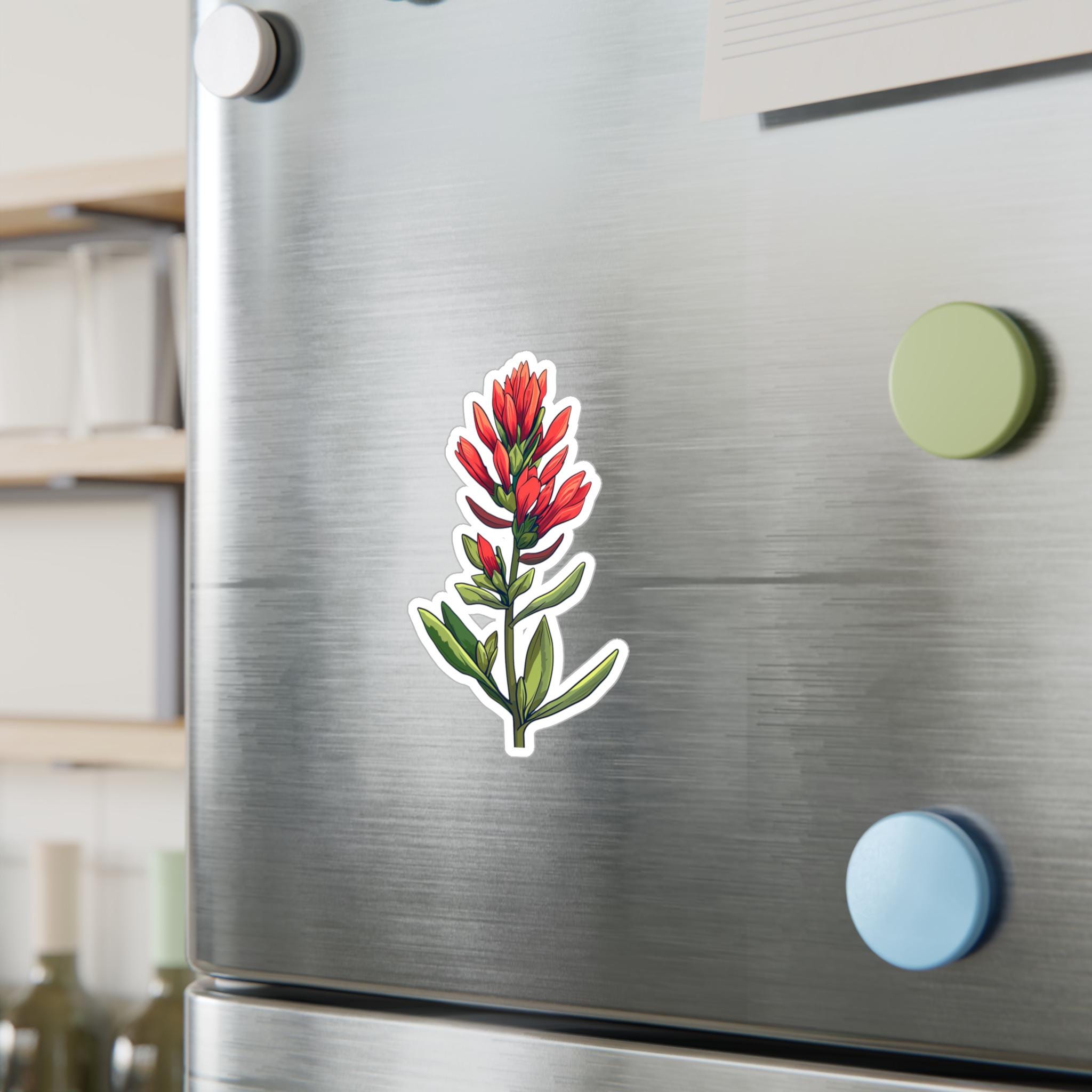 Indian Paintbrush Vinyl Decal Mountain Wildflower - Etsy