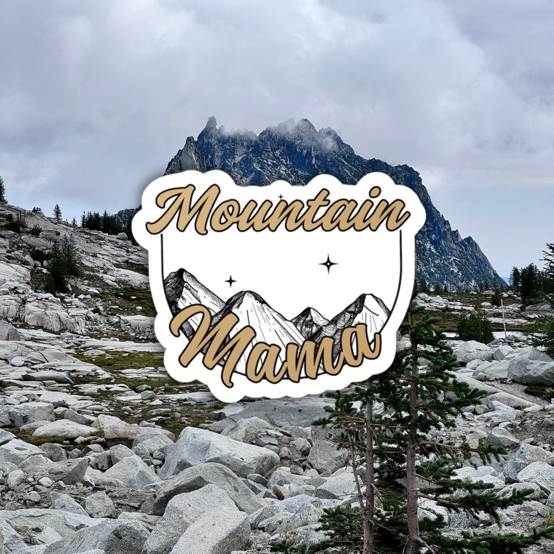 Mountain Mama Vinyl Decal - Etsy