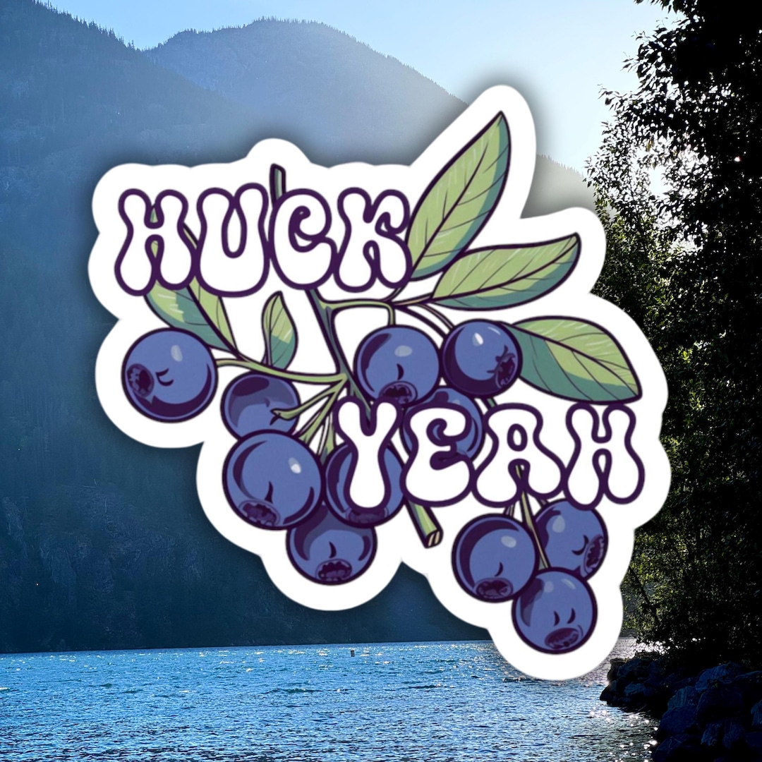 Huck Yeah Vinyl Decal Sticker - Etsy