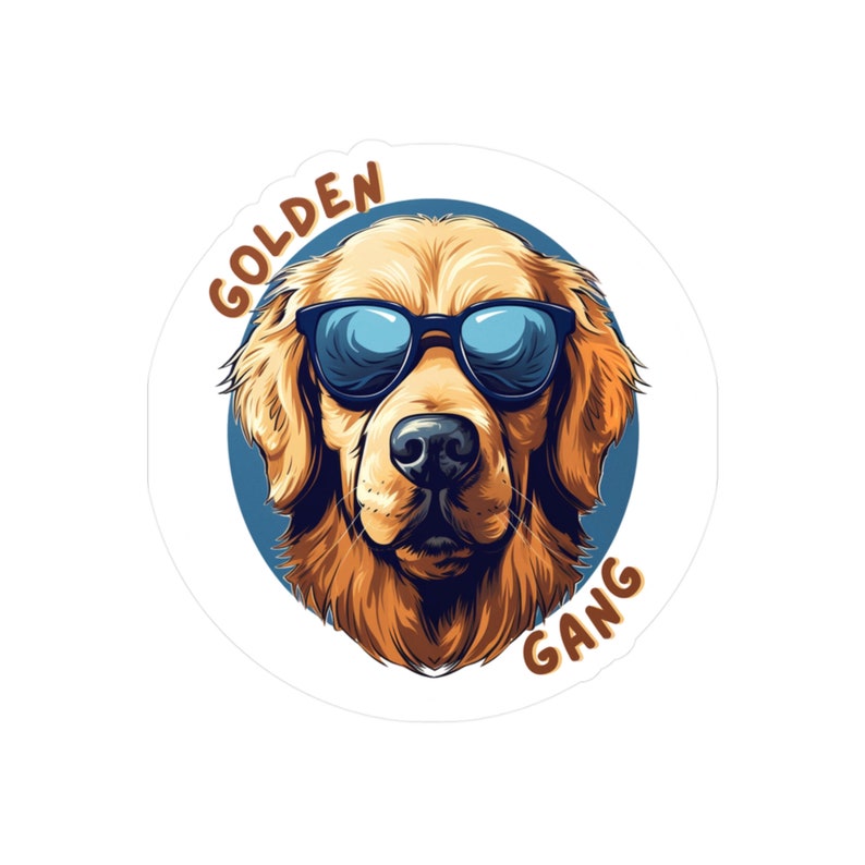 Golden Gang Kiss-cut Vinyl Decals Indoor/outdoor Weather Resistant - Etsy