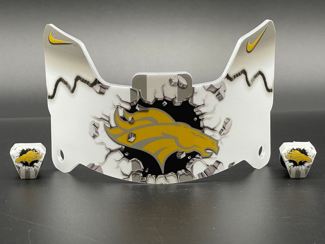 Team Gray Slate Series, Custom Mini Helmet Visors, Riddell Speed Mini ...