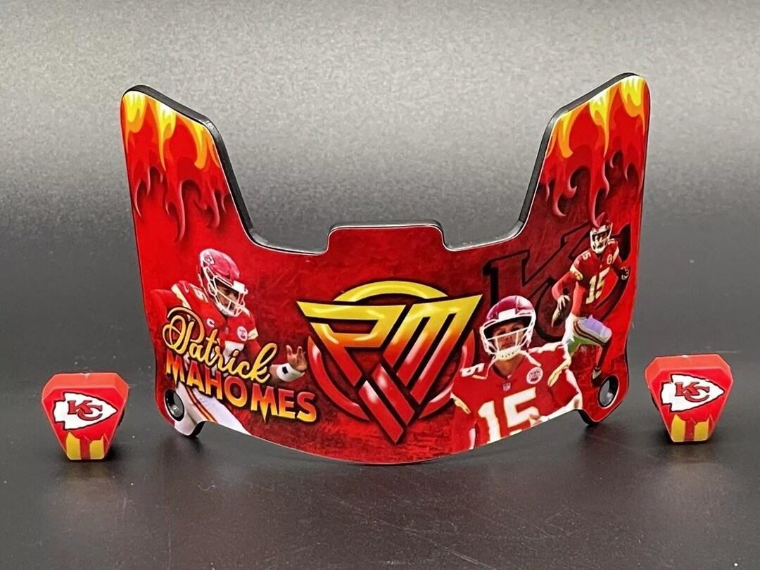 Kansas City Chiefs Patrick Mahomes Custom Mini Visor - Etsy
