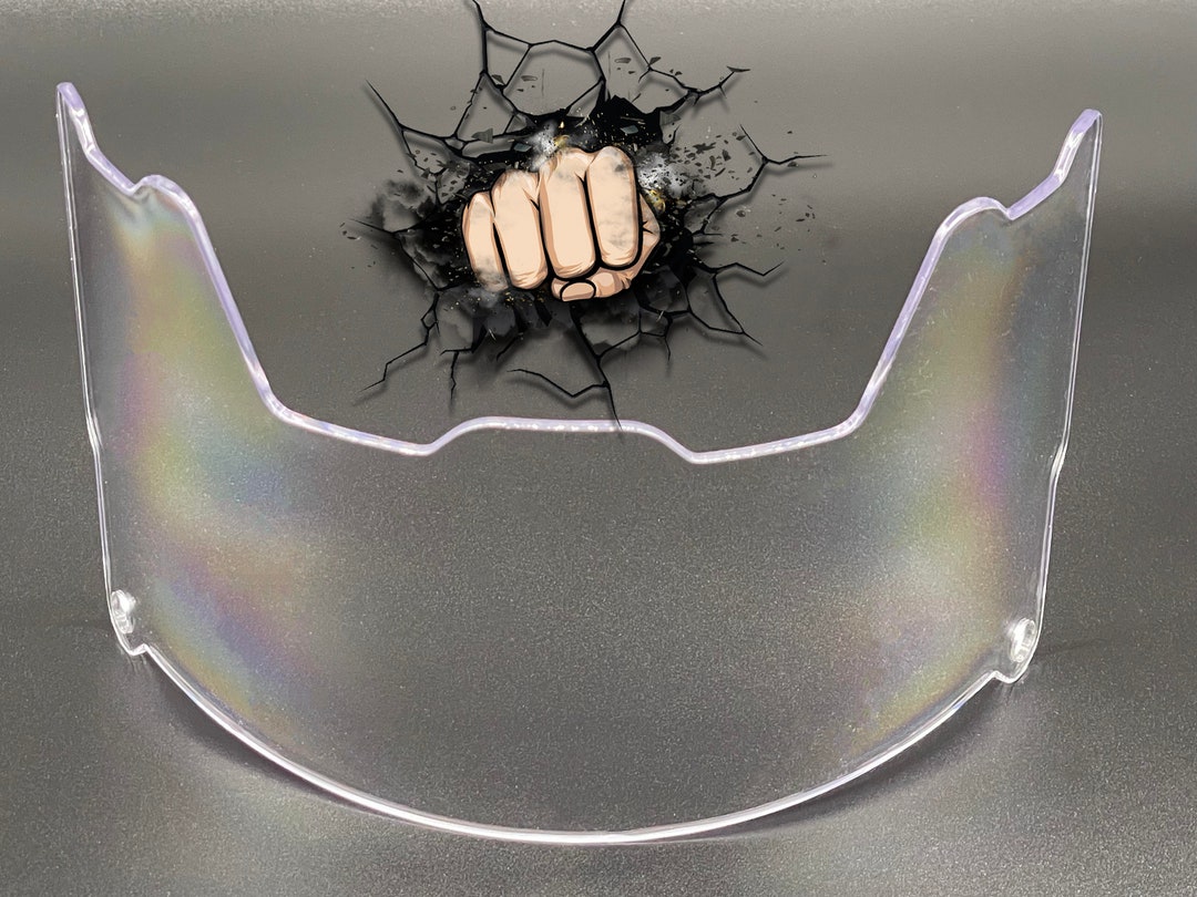 Clear Edge Full Size Helmet Visor Replica/speed/flex Compatible - Etsy