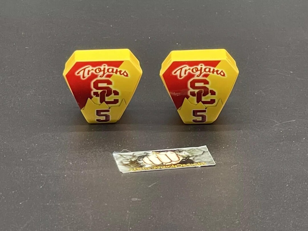 USC Trojans Reggie Bush Full Size Helmet Visor Clips - Etsy