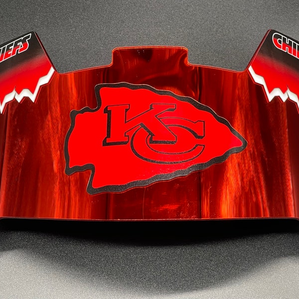 Kansas City Chief Helmet - Etsy