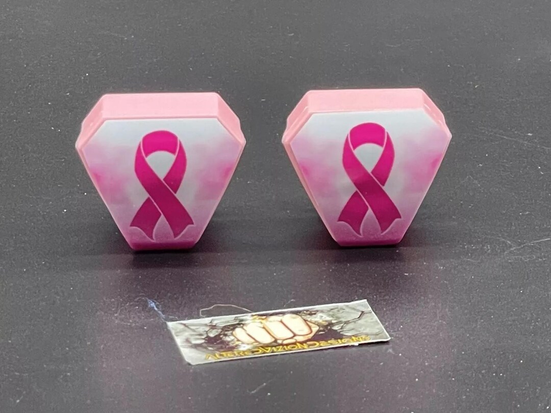 Pink Ribbon BCA Full Size Helmet Visor Clips - Etsy