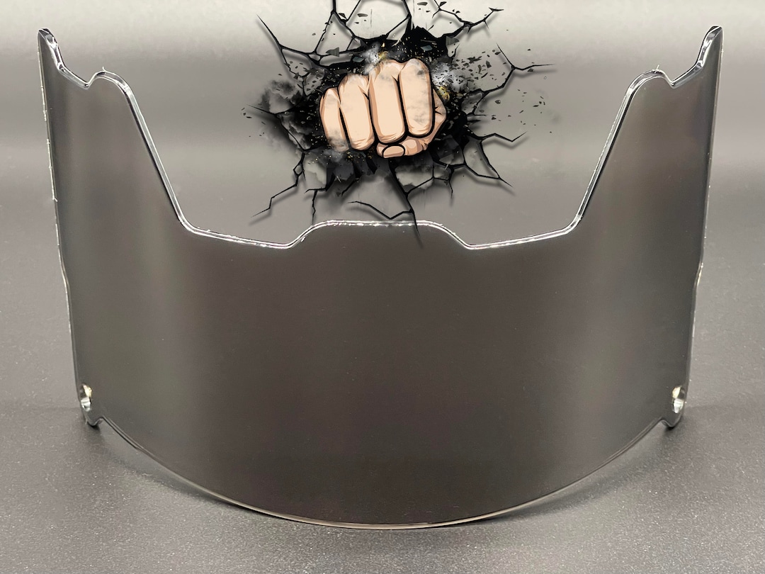 Smoke Edge Clear Full Size Helmet Visor Replica/speed/flex Compatible ...